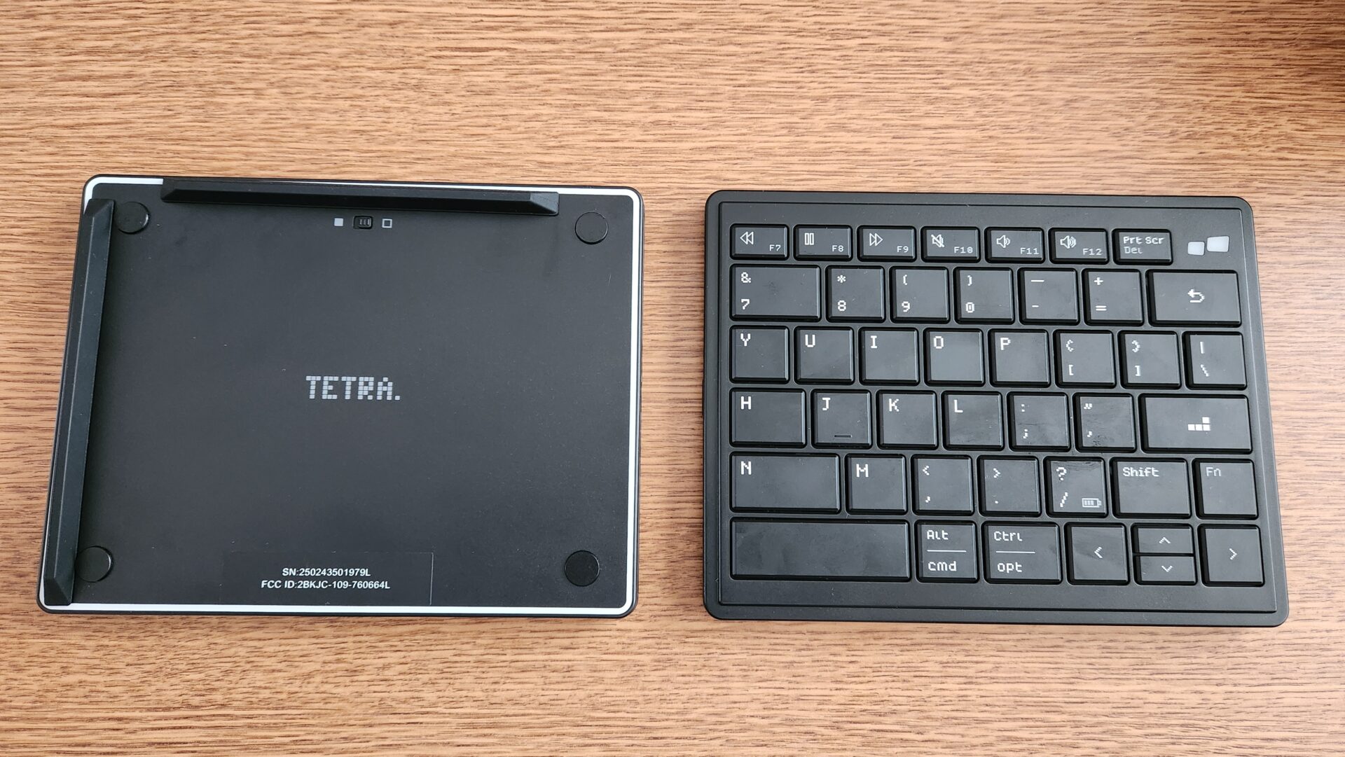持ち運びに便利な、薄くて完全無線の分割キーボード Tetra Keyboard レビュー【提供 きびだんご株式会社】 | 繊細ガジェットレビュー